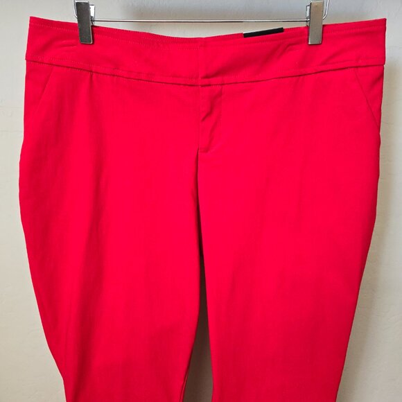 torrid | Pants & Jumpsuits | Torrid Red Deluxe Stretch Ankle Trouser ...
